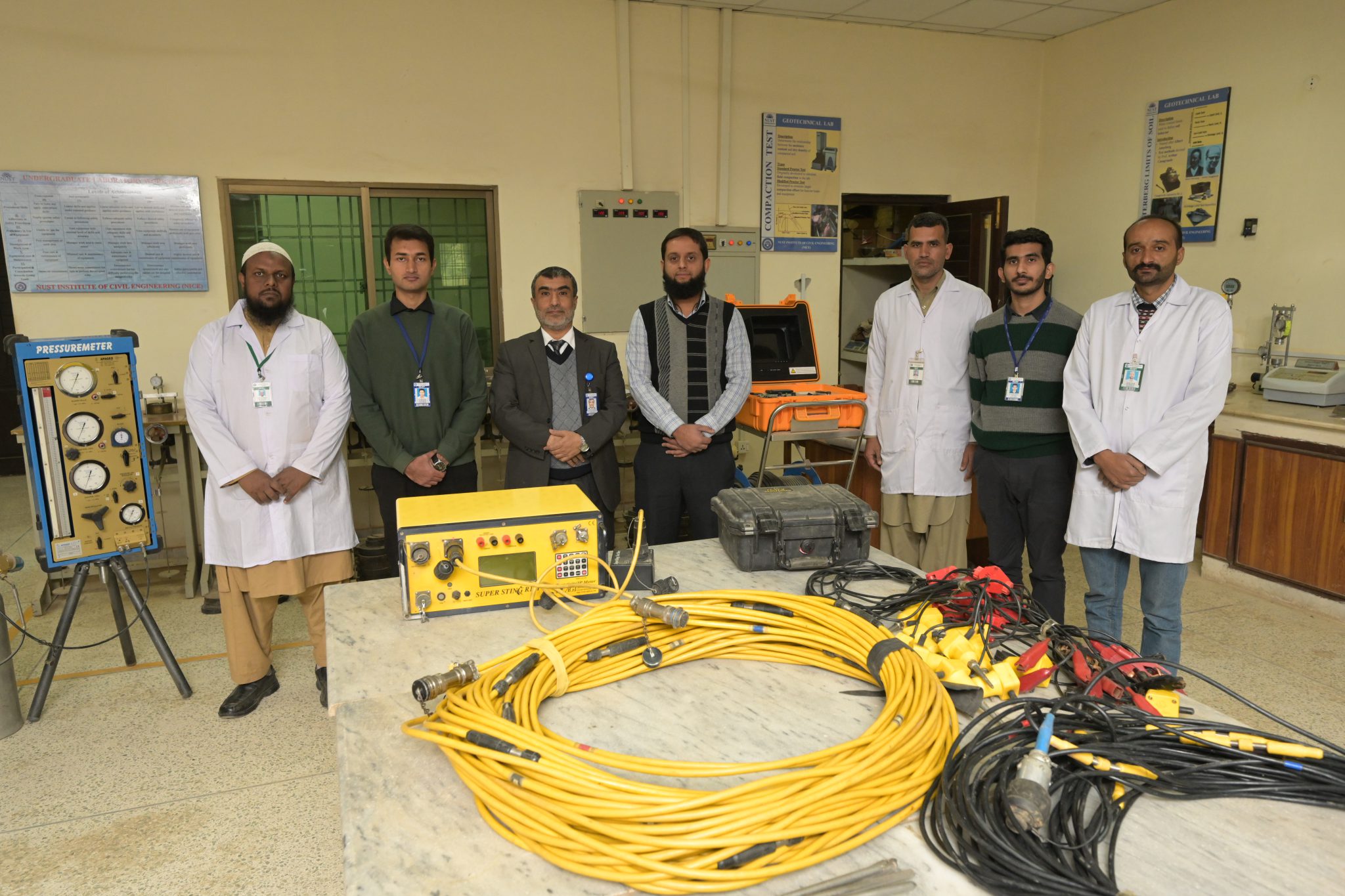 Lab Facilities Geotechnical Lab. - National University of Sciences and ...