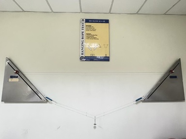 Hanging Rope Apparatus - NUST Institute of Civil Engineering (NICE)